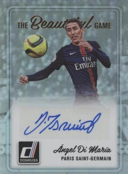 2016-17 Panini Donruss - The Beautiful Game Signatures #BG-ADM Angel Di ...