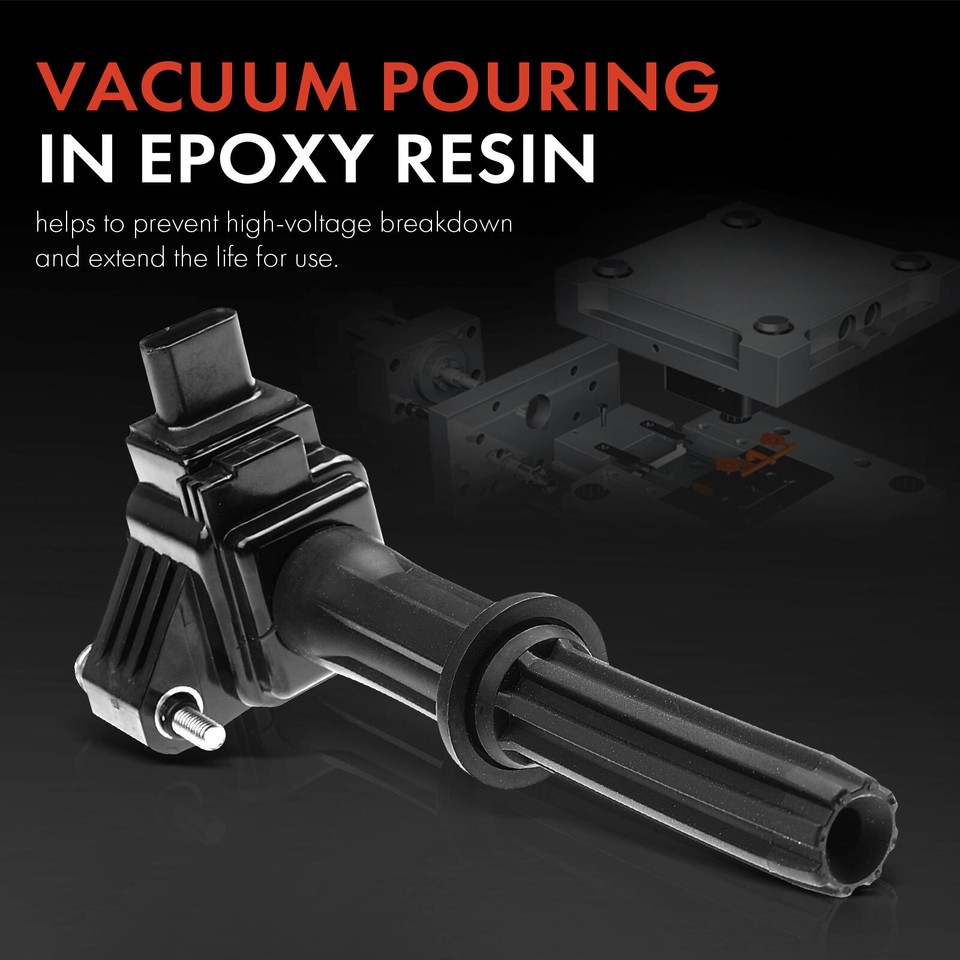 Ignition Coil for Chevrolet Spark 2016 2017 2018 2019-2022 L4 1.4L 4Pin ...