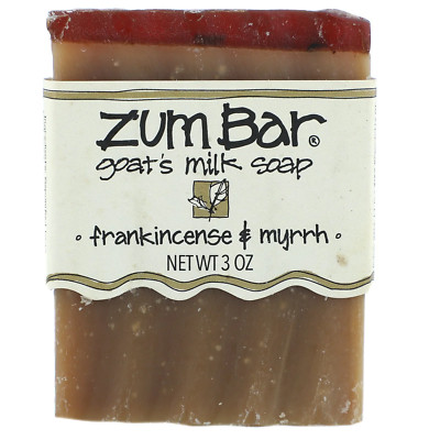 ZUM, Zum Bar®, Goat's Milk Soap, Frankincense & Myrrh, 3 oz | eBay