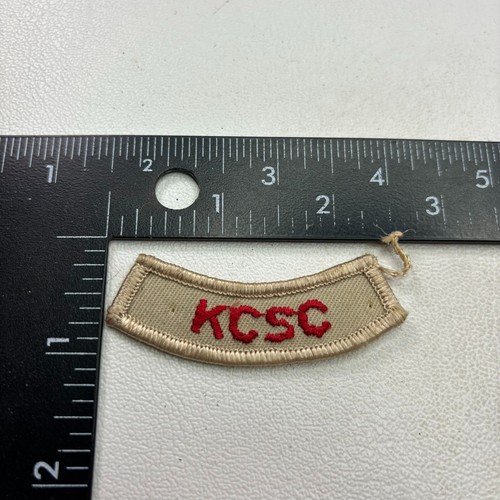 KCSC INITIALS K C S C Tab Patch C41Z | eBay