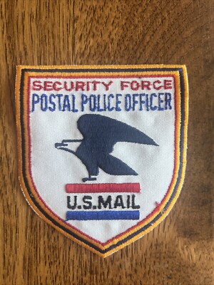 USPS SECURITY FORCE POSTAL POLICE OFFICER PATCH US MAIL | eBay