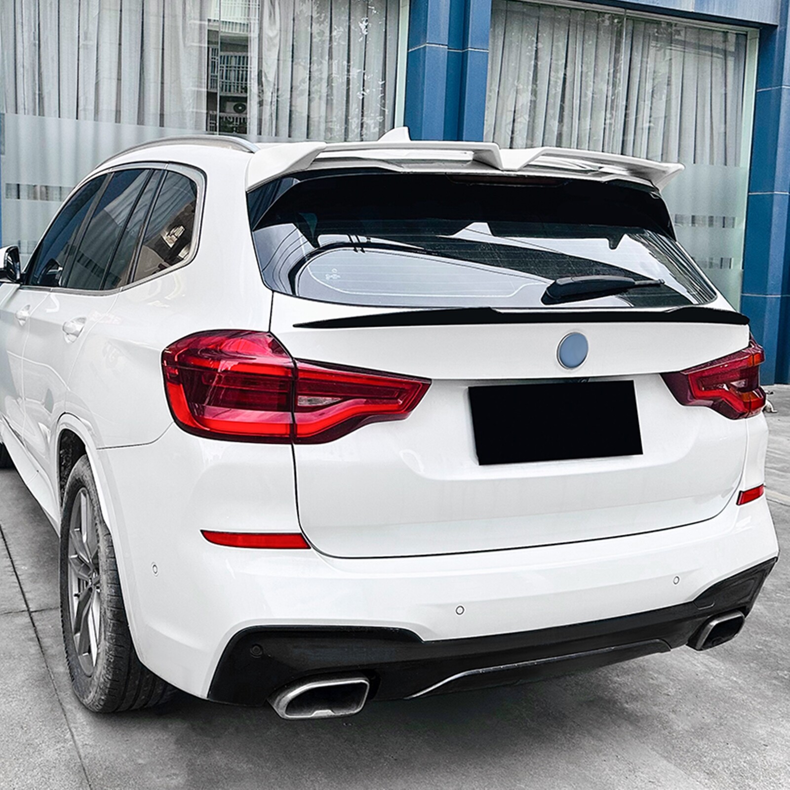 Rear Trunk Spoiler Middle Wing Lip For BMW X3 G01 LCI M Sport 2018 ...