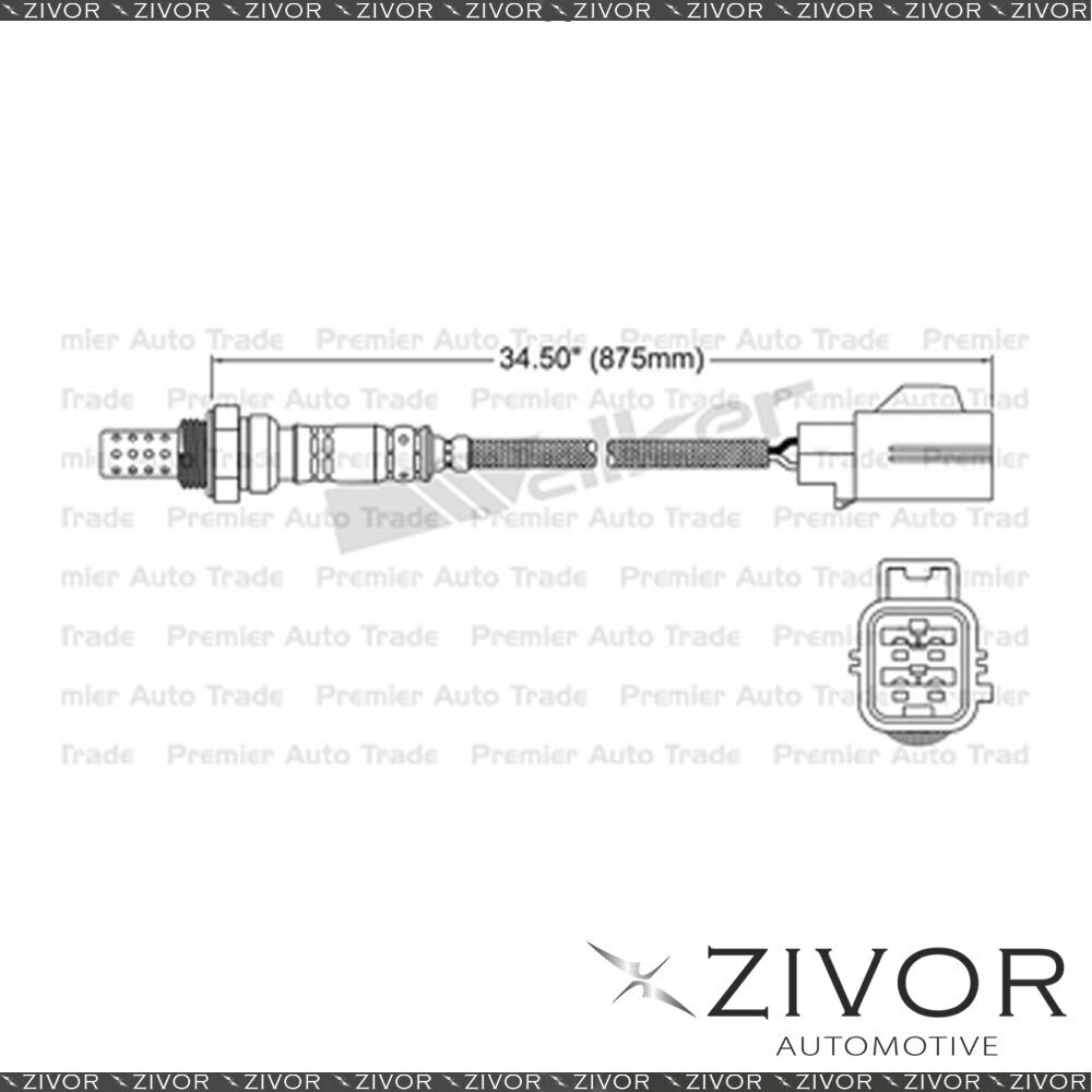New DENSO Post Catalytic Oxygen Sensor For Volvo S80 2.4 B5244S 5 Cyl ...