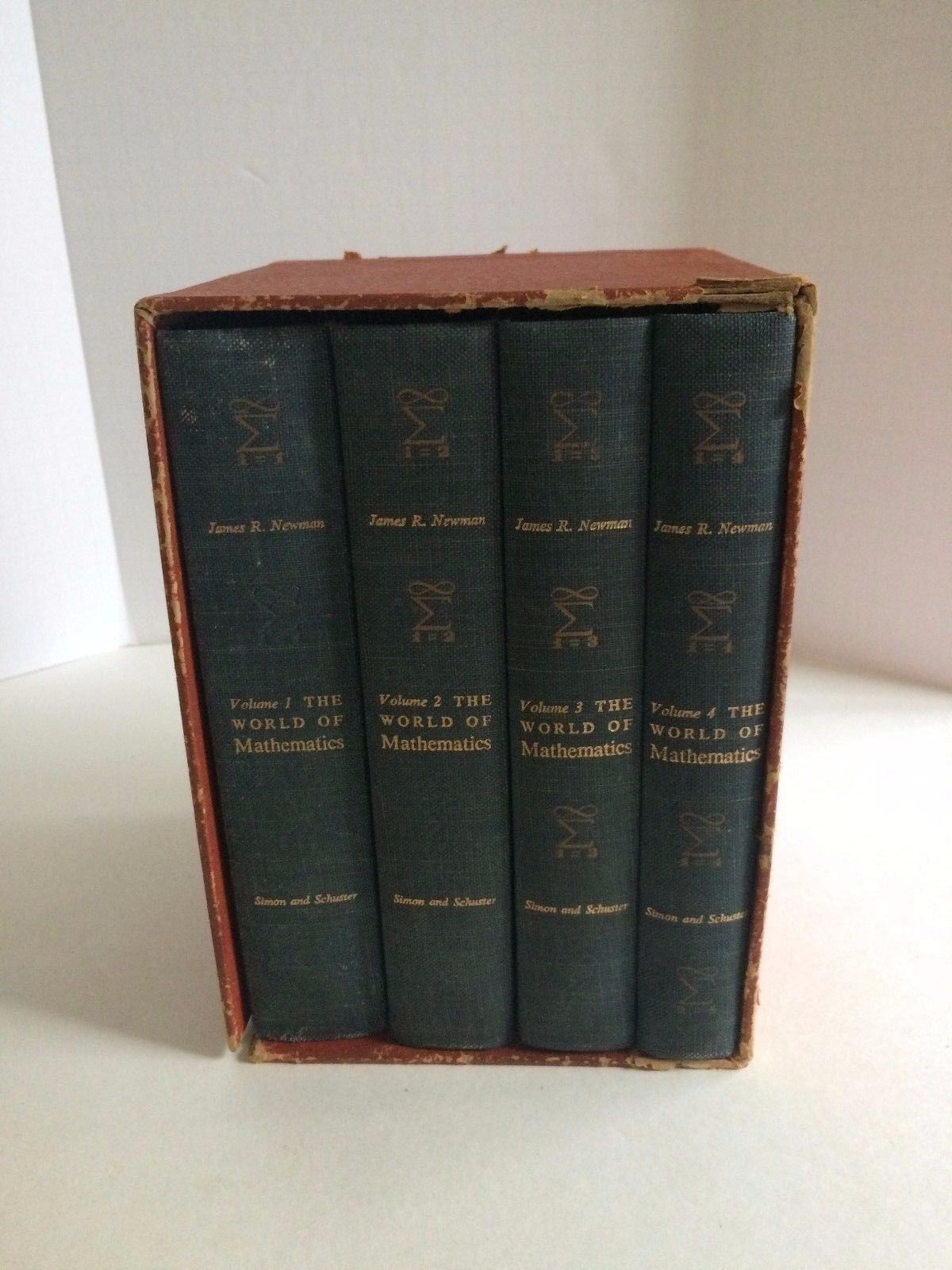 The World Of Mathematics James R. Newman 1956 4 Vol With Slipcase | eBay