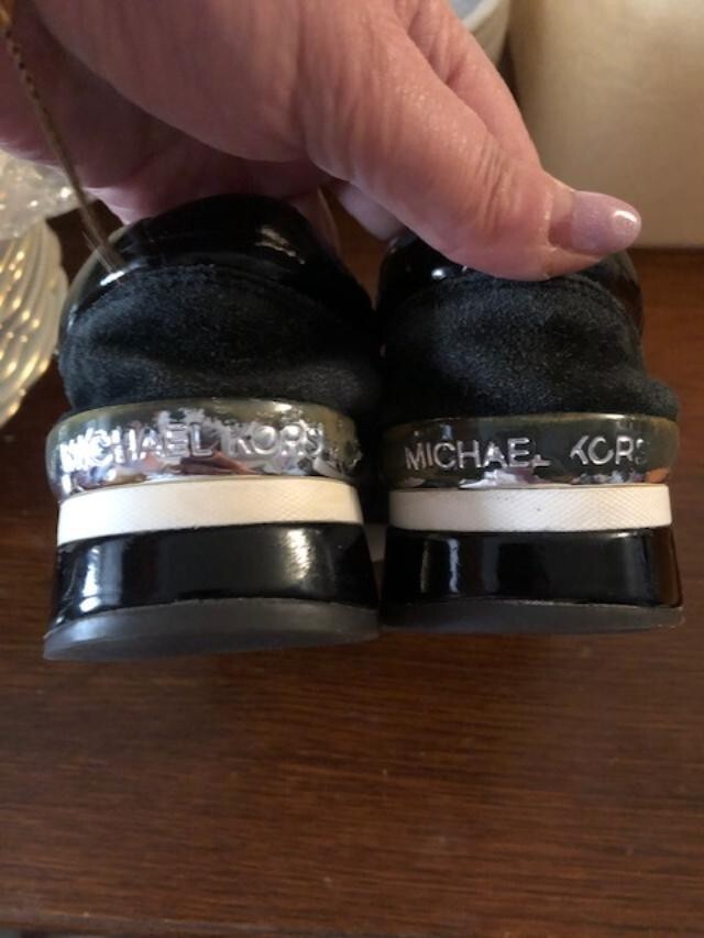 BASKETS SNEAKERS MICHAEL KORS NOIRES POINTURE 37 | eBay