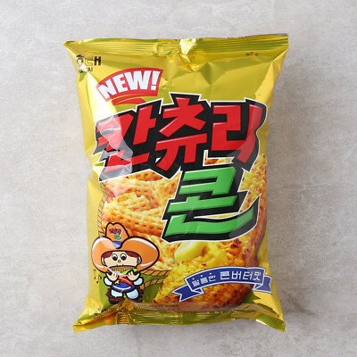 Korean Snack HAITAI COUNTRY CORN Sweet Corn Butter Taste 150g | eBay