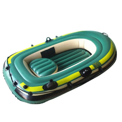 Heavy Duty Inflatable 3 Person Boat Fishing Rowing Boat Canoe Raft ...