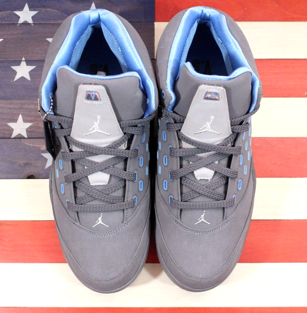 Nike Jordan V Melo 5.5 OG DS Carmelo Anthony 10.5 Gray/Blue VTG 2005 ...