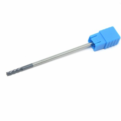 3MM extra long shank 100mm tungsten carbide end mill CNC milling cutter ...