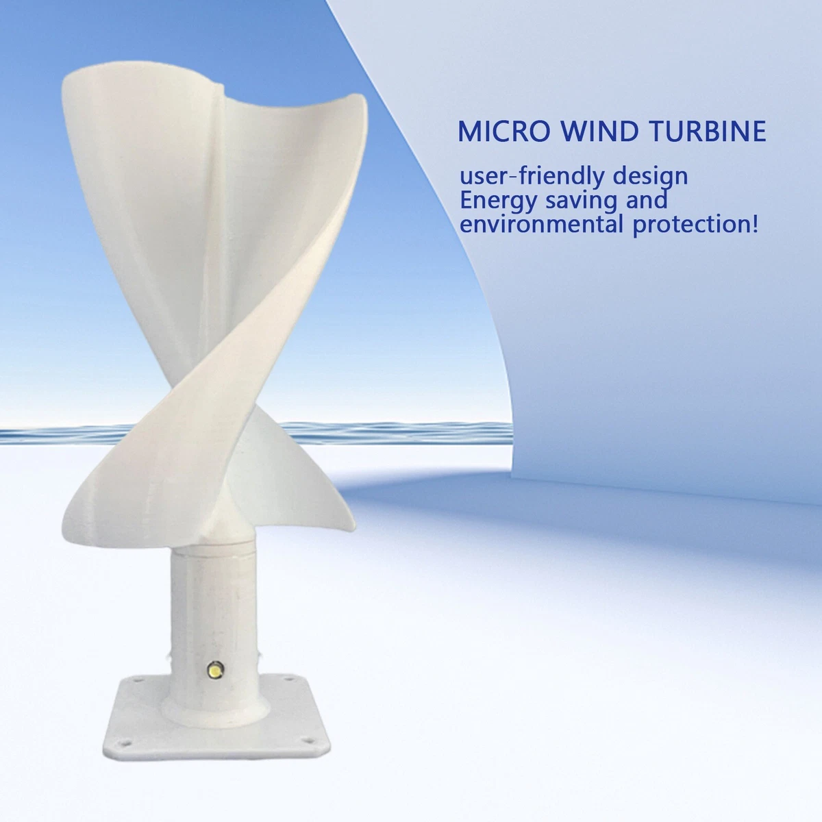 Vertical Wind Turbine Design Plans