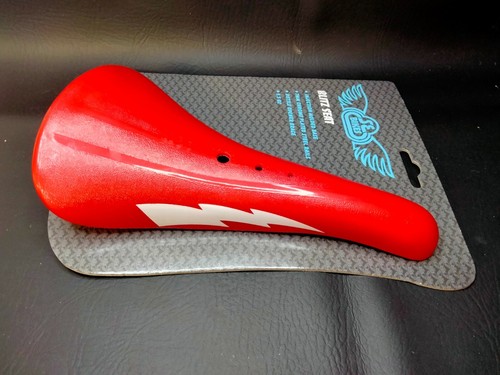 SE Racing Blitz Railed Saddle Red Retro BMX Seat Old School Bmx | eBay