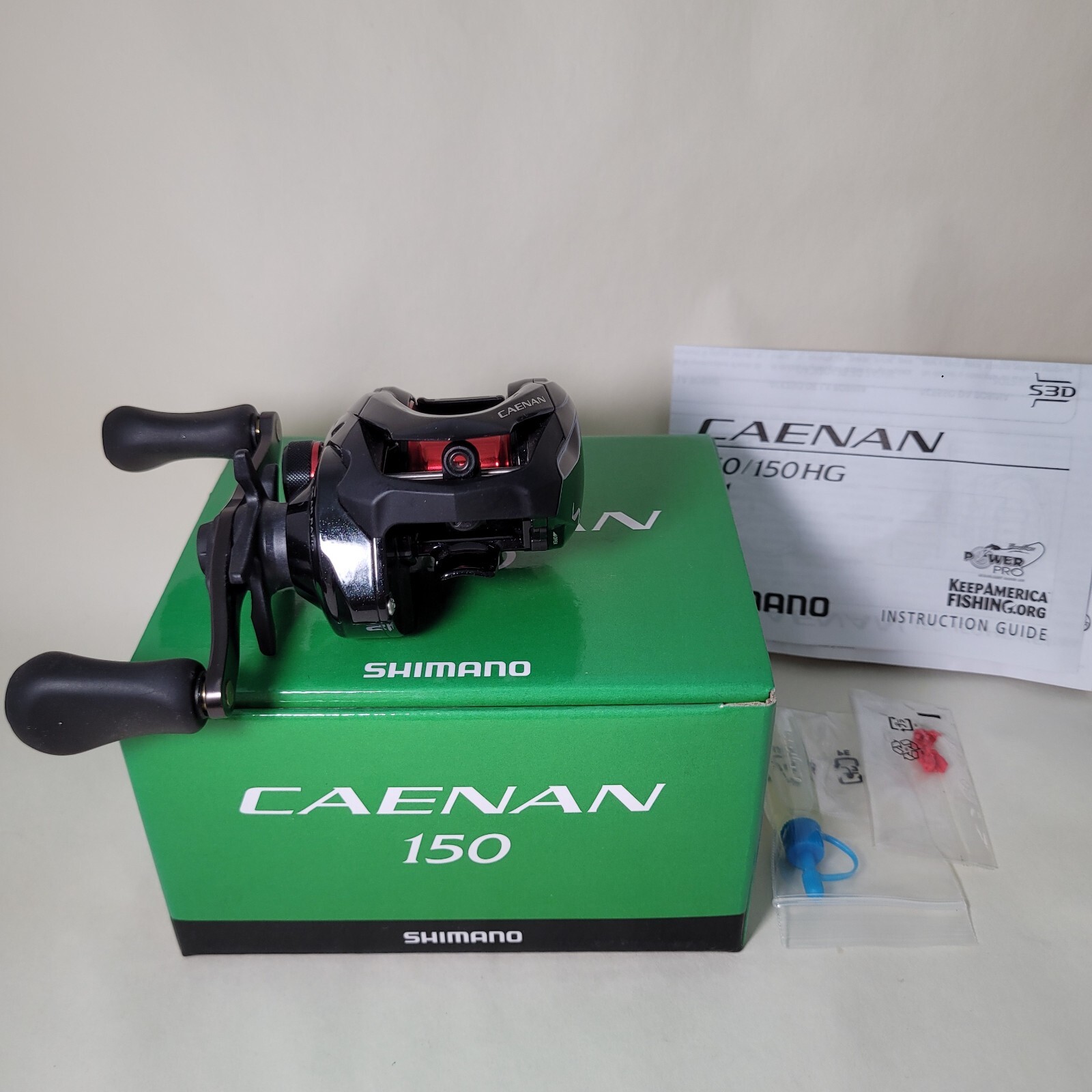 1pc Shimano Caenan 150 150HG Baitcasting Bass Fishing Reel S3D | eBay