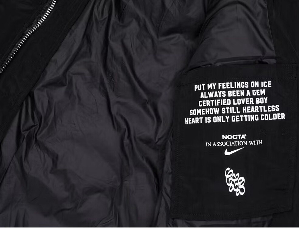 nike x drake nocta puffer jacket Certified Lover Boy - Gem