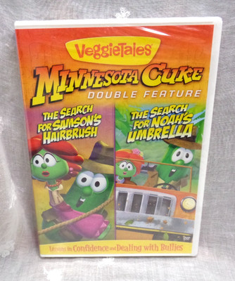 Veggietales MINNESOTA CUKE Double Feature SAMSON'S HAIRBRUSH Noah's ...