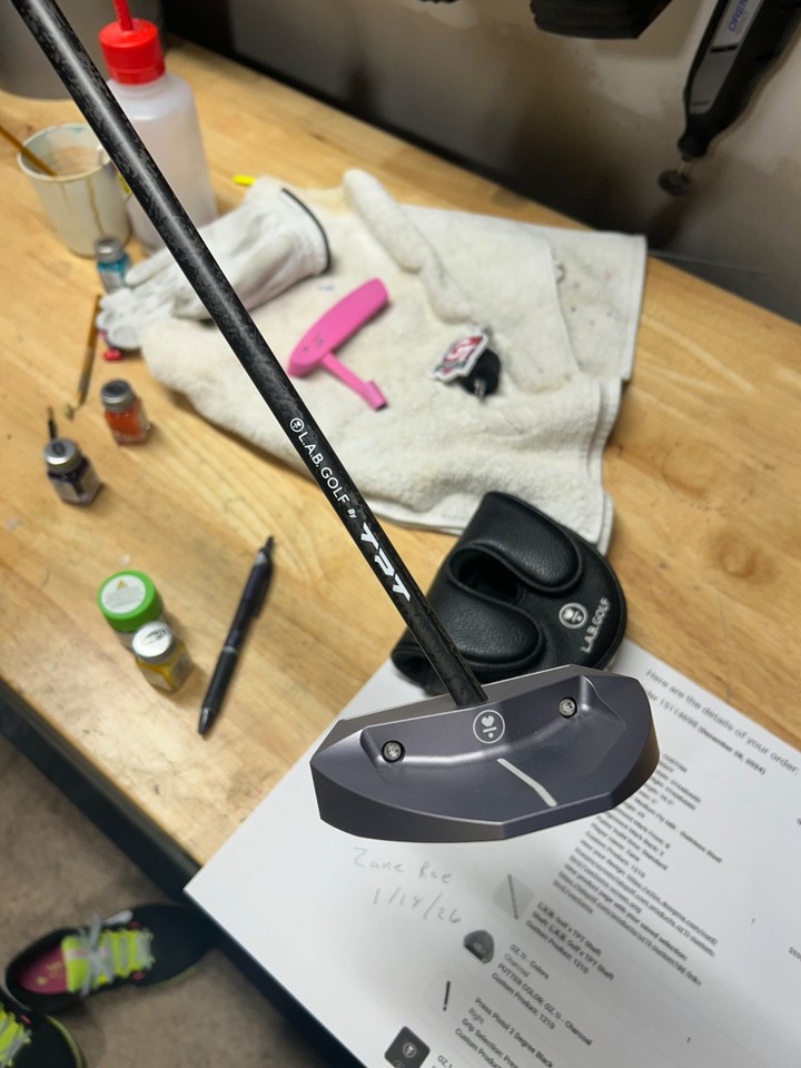 LAB GOLF Oz.1i Putter 34.5 Inches w/ TPT Shaft upgrade. 69 Degree Lie ...