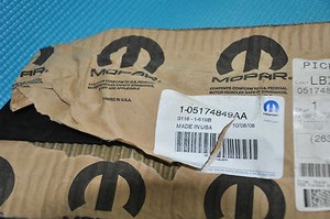 MOPAR OEM Rear Left Door Molding Part # 05174849AA | eBay