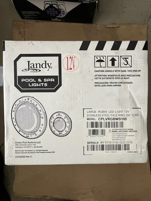 Jandy+WaterColors+CPLVRGBWS100+LED+RGBW+Pool+Light for sale online | eBay