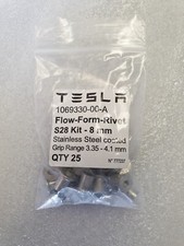 Tesla Flow Form Rivet S18 Kit 8mm 1069329-00-a Stainless Steel for sale ...
