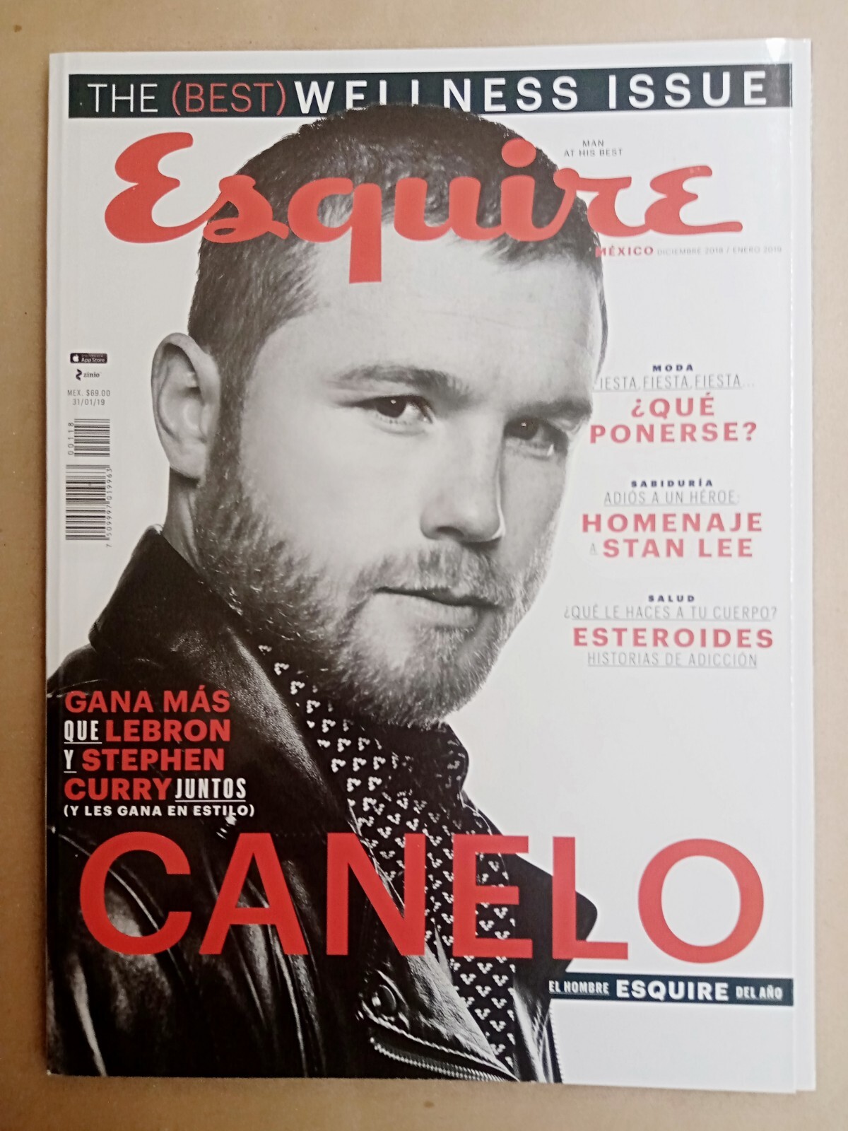 CANELO ALVAREZ ESQUIRE MEXICAN MAGAZINE MEXICO SPANISH JANUARY 2019 | eBay