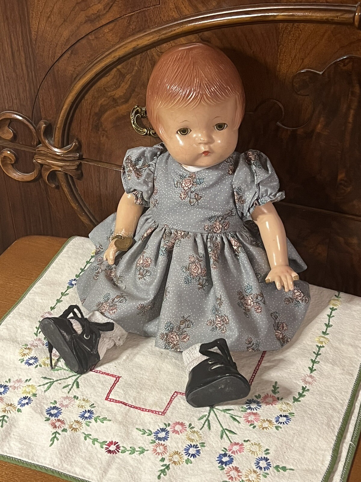 VTG Effanbee Durable Dolls Patsy Joan 16" WITH BRACELET 1930's ...