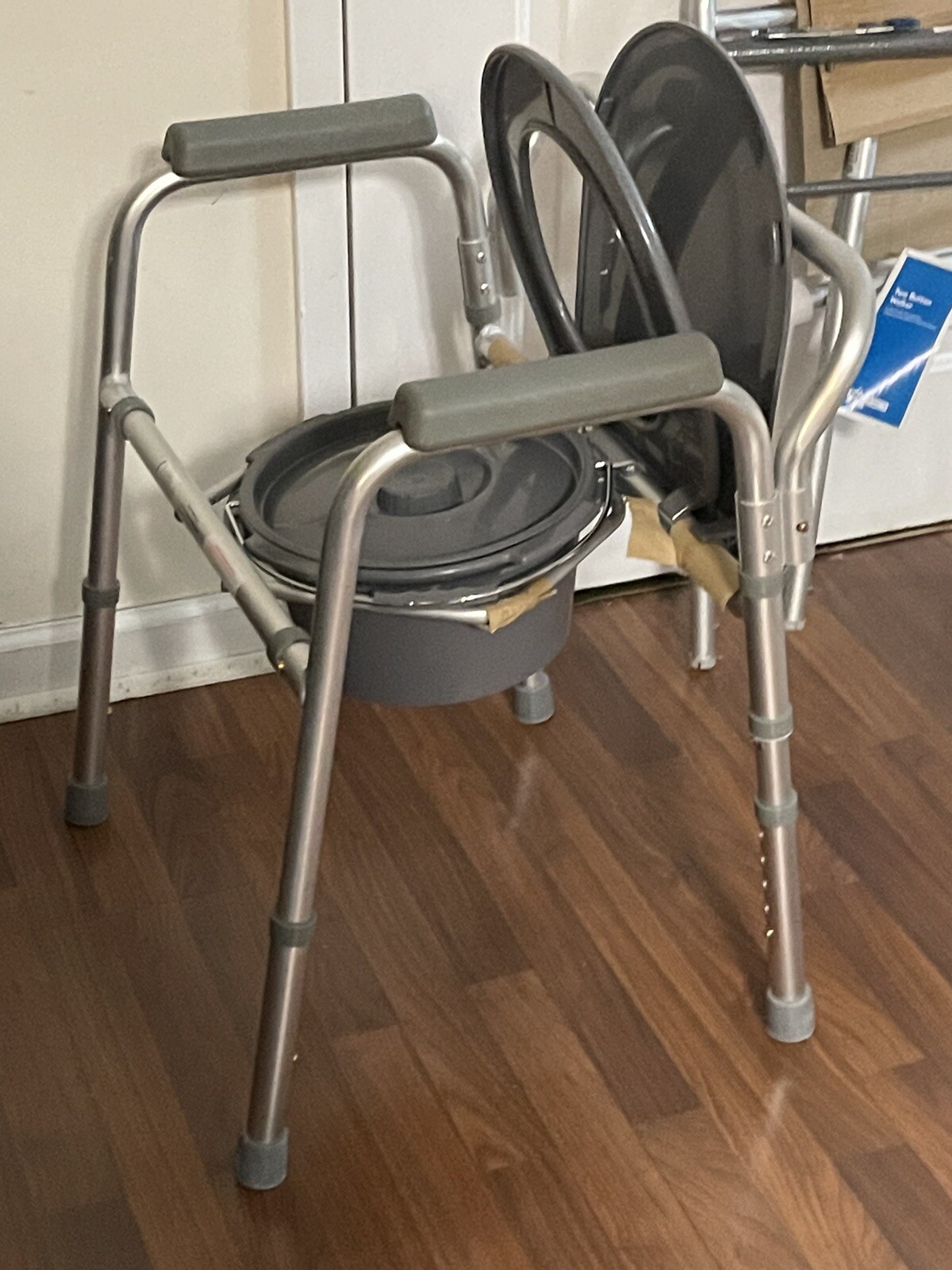 Drive Medical 11148-1 Steel Folding Bedside Commode 885146715717| eBay