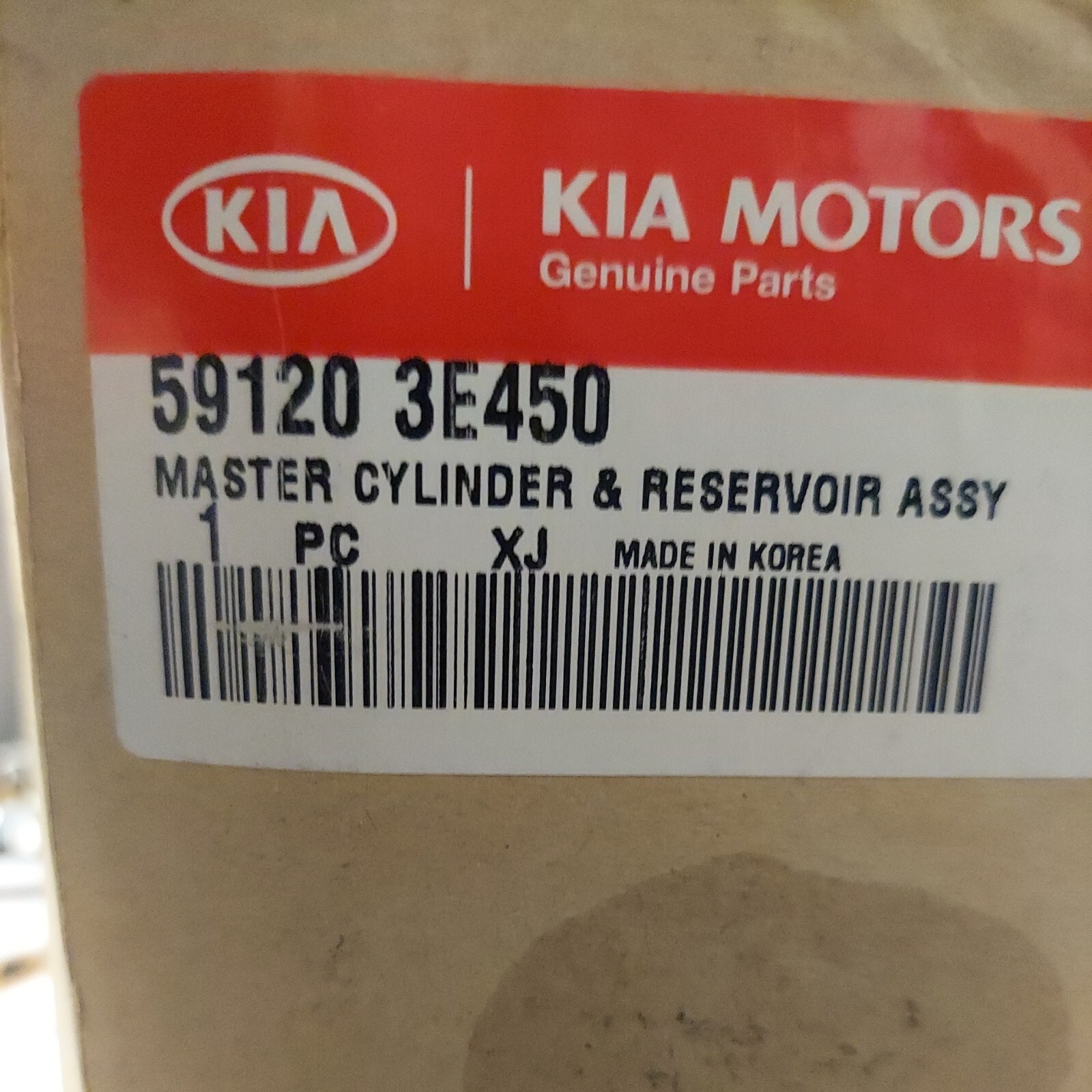 Kia 591203E450 Genuine OEM Master Cylinder for sale online | eBay