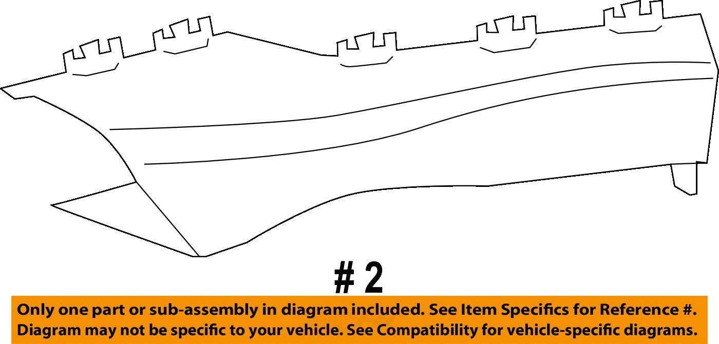 Genuine OEM Radiator Support Air Duct for BMW 51747378074 for sale ...