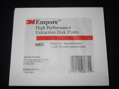 3M Empore High Performance Ethyl C2 96-Well Extraction Disc Plate, 6011 ...