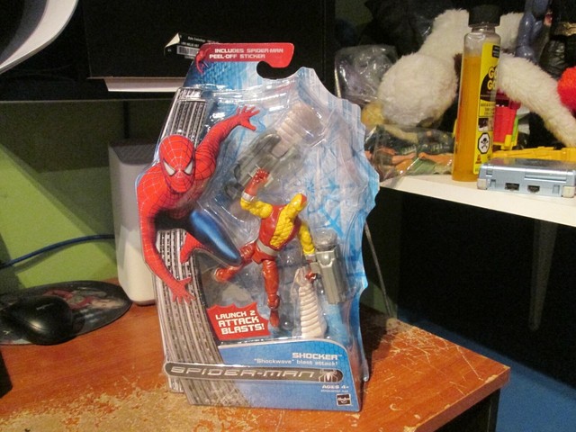 Hasbro Spider-man Shocker Shockwave Blast Attack Action Figure for sale ...