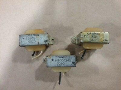 CRAMER TRANSFORMER X13580043-01 9020 Lot of 3 #04F29 | eBay