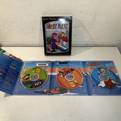 Wacky Races: The Complete Series (DVD, 3-Disc Set) Hanna-Barbera ...