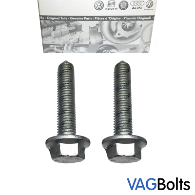 Genuine VW Front ARB Drop link / Stabiliser to Wishbone Bolt Kit Golf ...