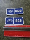 2 Ford 1929 Model A Service Parts Dealer Uniform Hat Patches New | eBay