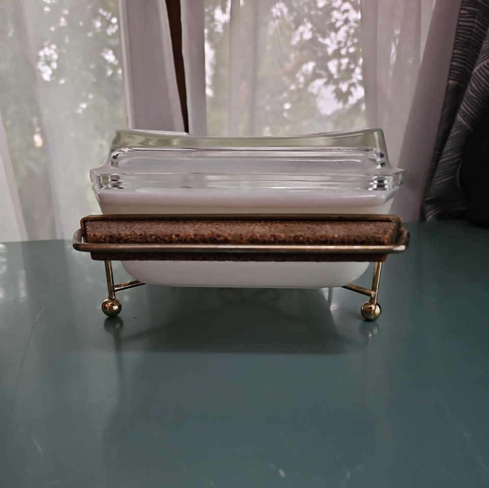 Rare Black Rooster Space Saver Pyrex 575 Casserole 2qt with Cradle ...