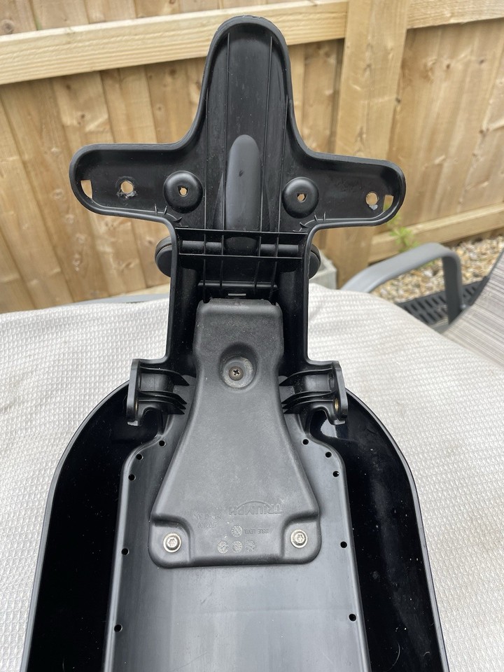 TRIUMPH STREET SCRAMBLER TWIN 900 ORIGINAL REAR MUDGUARD OEM BLACK REAR ...