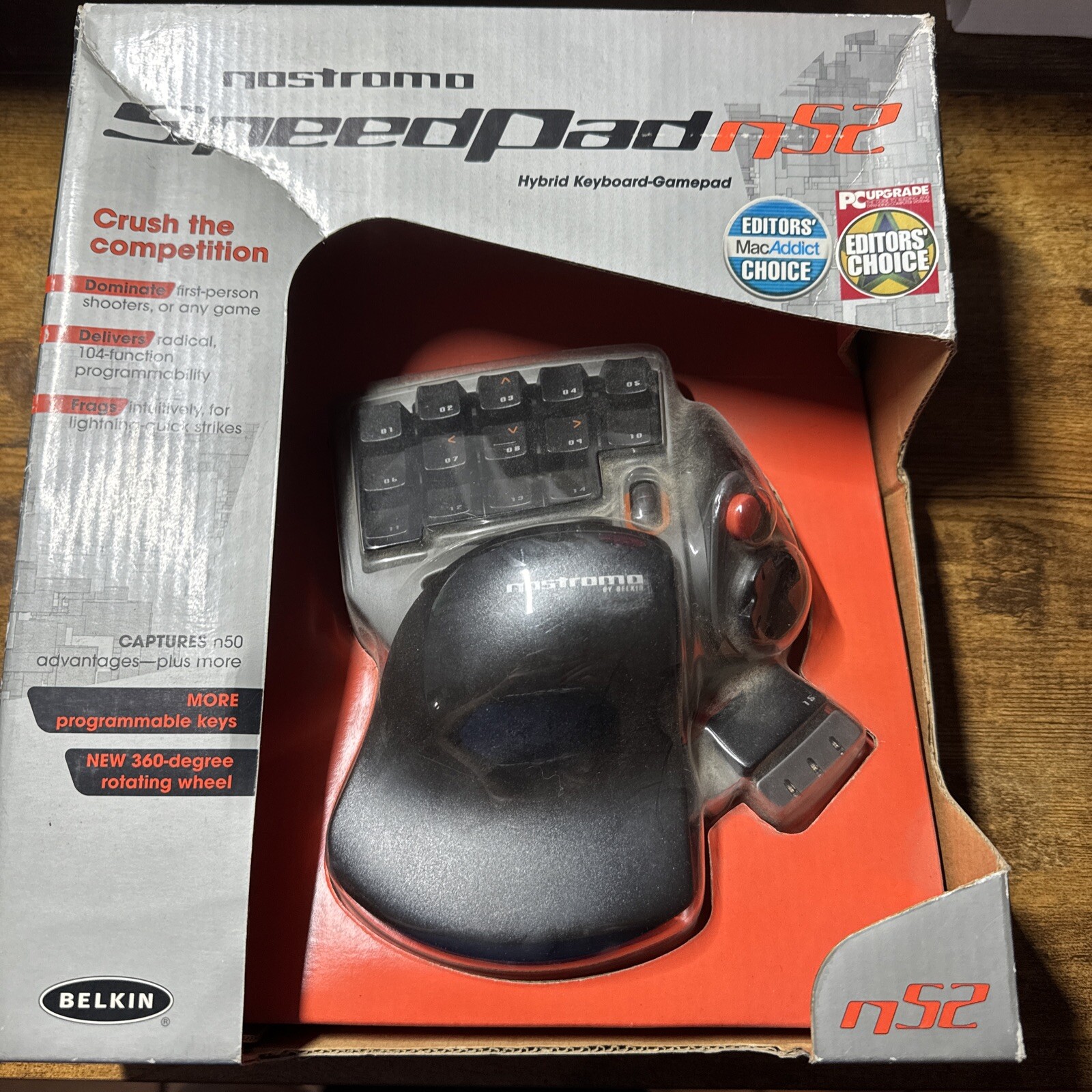 Belkin Nostromo N52 (F8GFPC100) Gamepad for sale online | eBay
