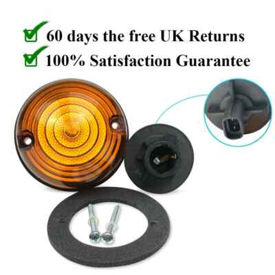 Land Rover Defender 90 110 Rear Amber Indicator Light Lamp 94 Onwards ...
