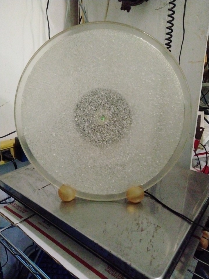 Electrostorm Plasma Disk DJ Light Pulses to Music Colorful Lightning ...