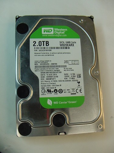 2.0TB WESTERN DIGITAL INTERNAL SATA HARD DRIVE WD20EARX | eBay