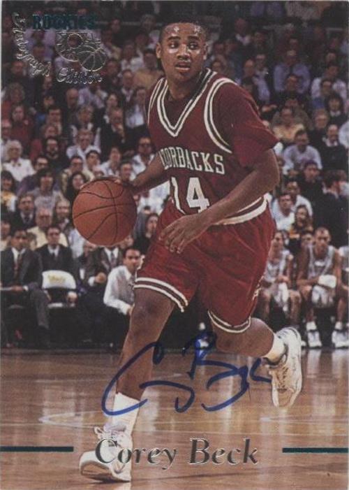1995 Classic Rookies - Autographs Corey Beck Numbered to 10000 /10000 ...