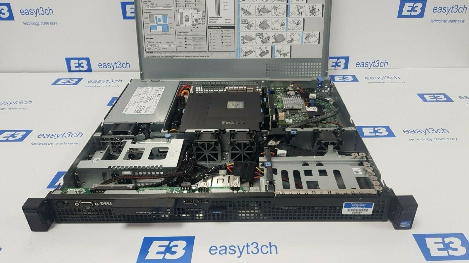 Dell PowerEdge R210II Server Intel Xeon 32GB H200 1TB IDRAC6 - SET UP ...