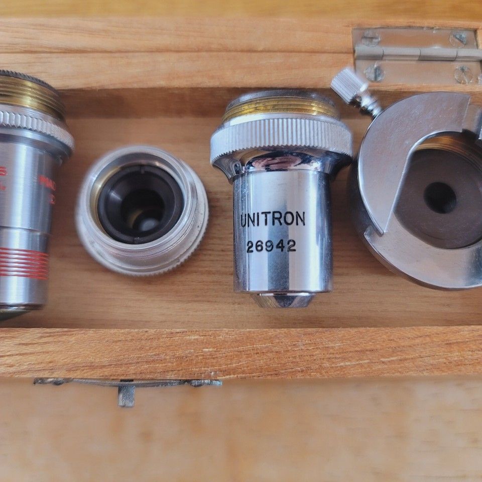 UNITRON MPS-2 27100 MICROSCOPE WITH ACCESSORIES. JAPANESE QUALITY! NICE! | eBay