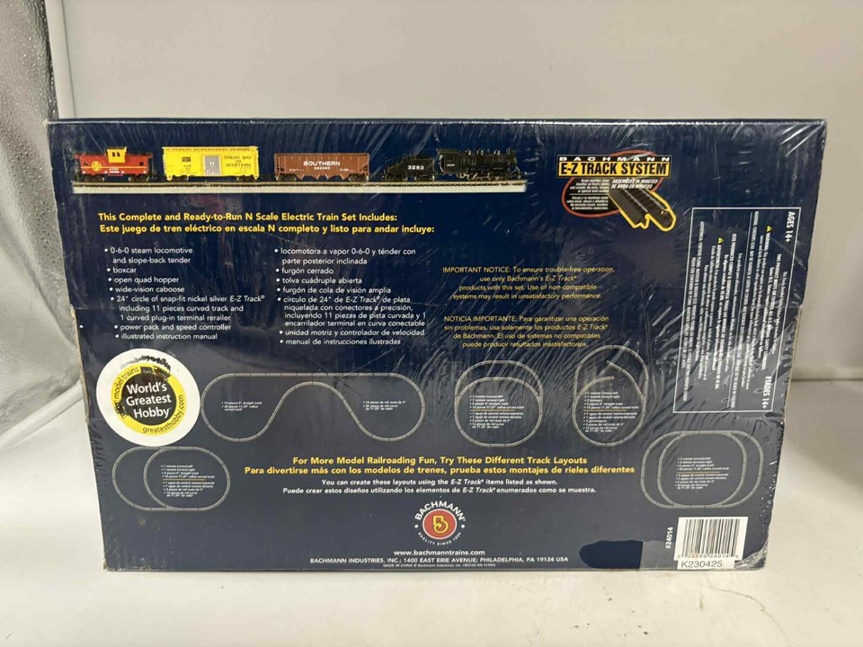 Bachmann N Scale THE YARD BOSS Train Set - New in Box/Sealed | eBay