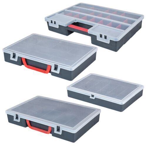 CLASSIC DIY Compartment Storage Organiser Screw Case Tool Box ...