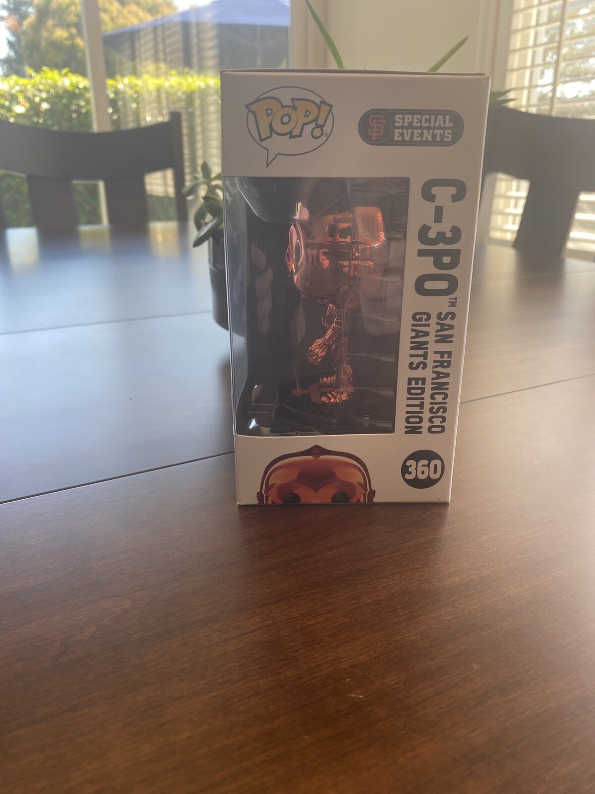 Funko Pop San Francisco Giants Star Wars C-3PO Orange Metallic Special ...