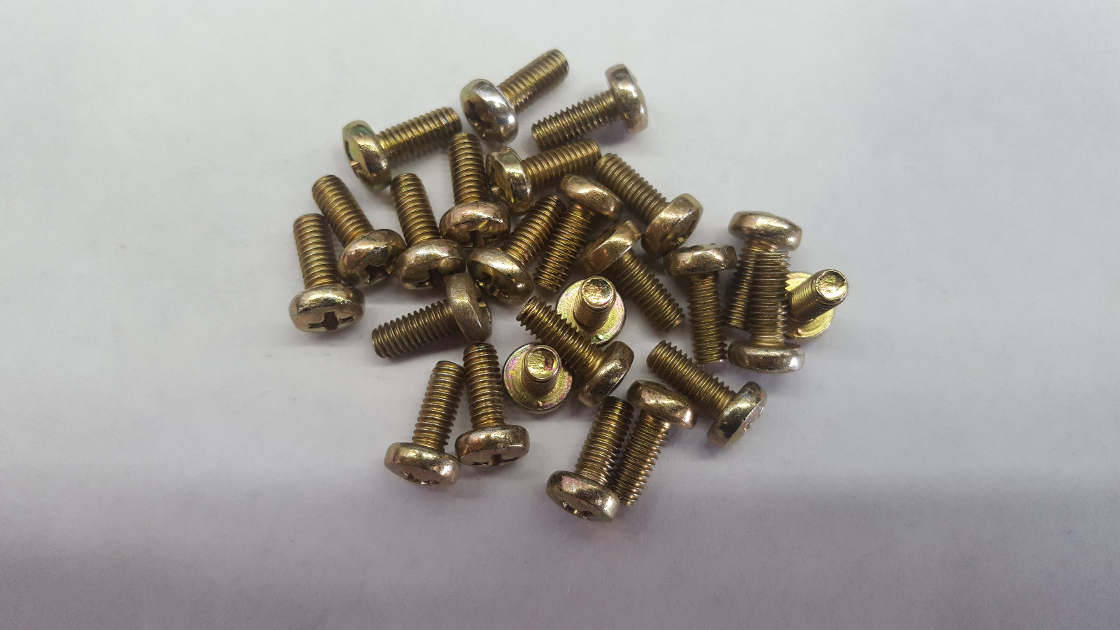 25PCS MS35206-243 8-32X 3/8 MIL. SPEC. CADMIUM PLATED STEEL PAN HEAD ...