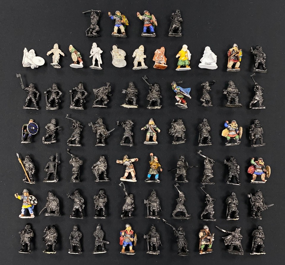 28MM VIKING ARMY HAIL CAESAR SAGA SHIELD WALL LION RAMPANT WARHAMMER ...