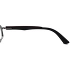 Ray-Ban Small Eyeglasses Silver/Black/Red Rectangular Frame 49[]17 130 ...