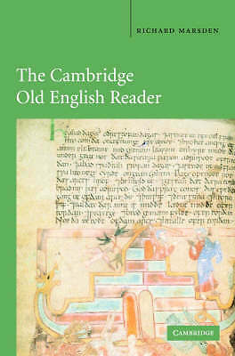 The Cambridge Old English Reader by Richard Marsden (Paperback, 2004 ...