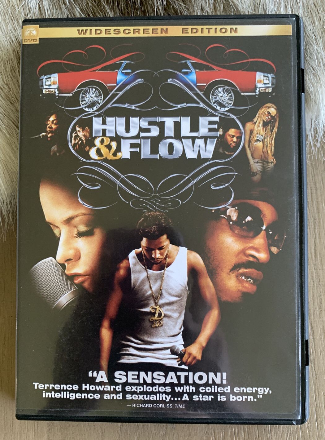 Hustle & Flow DVD Widescreen Movie Terrence Howard Taryn Manning Taraji ...